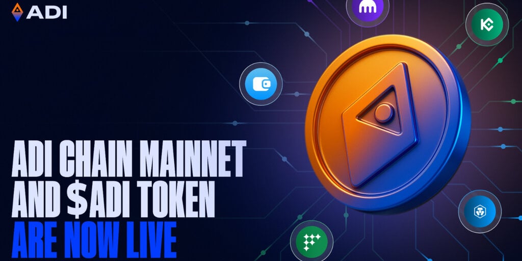 ADI Chain Debuts Mainnet and $ADI Token, Marking MENA’s First ...