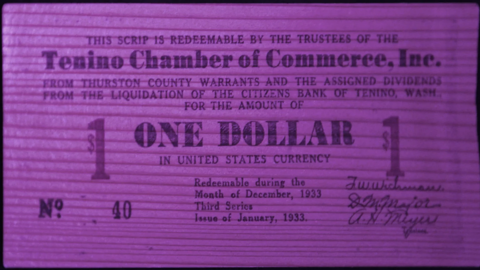US city's wooden dollars herald return of hyper-local currencies - Decrypt