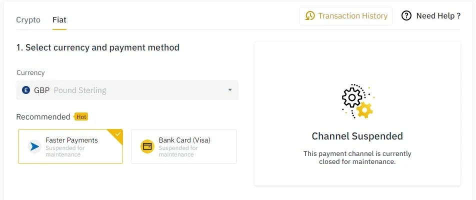 GBP Deposits and Withdrawals ‘Suspended’ for Binance UK Customers - Decrypt