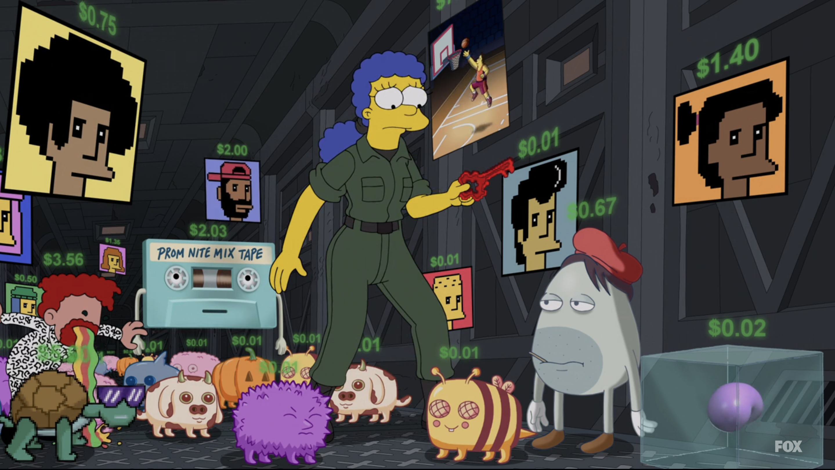 News Explorer — 'The Simpsons' Crypto Episode Satirizes Popular NFT ...
